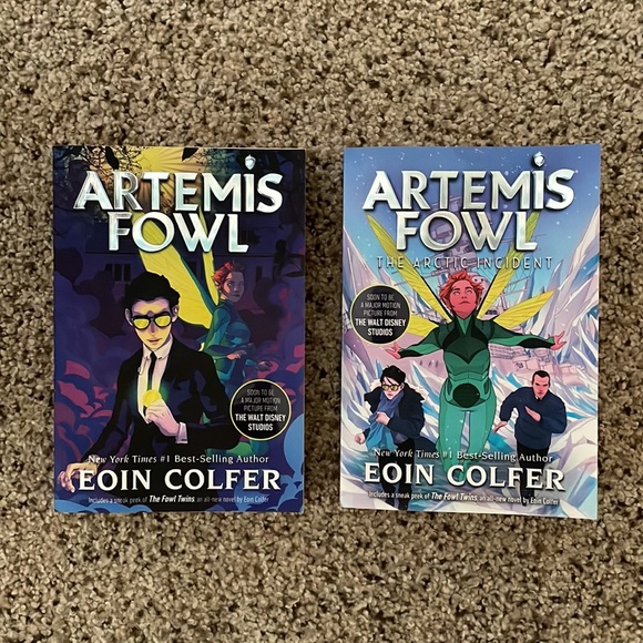 Eoin Colfer | Other | Artemis Fowl Book And 2 The Arctic Incident Book ...